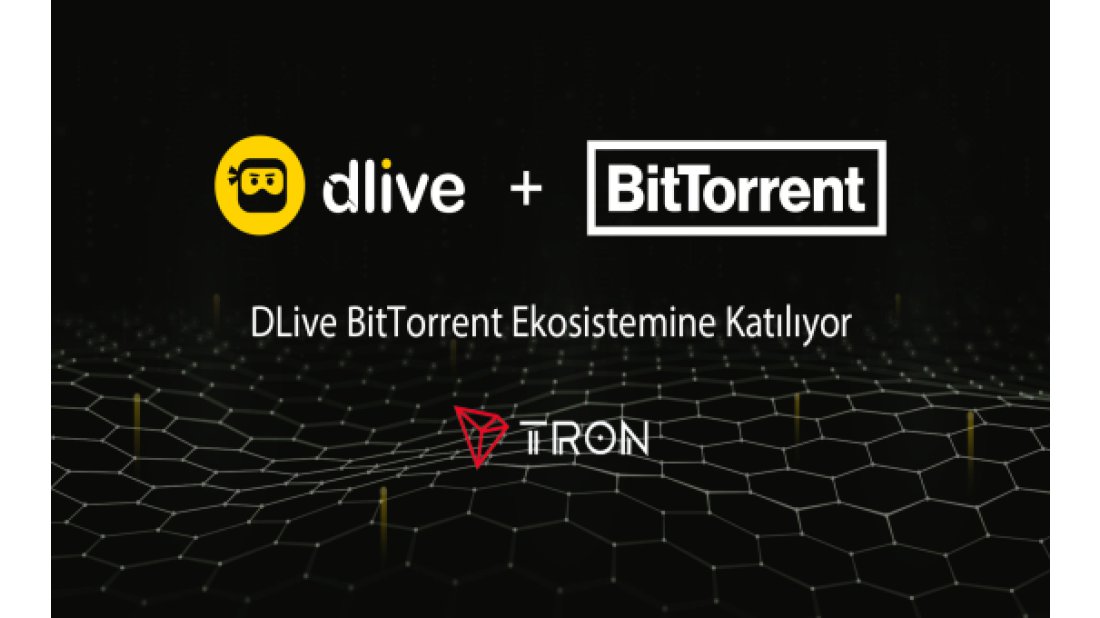 DLive BitTorrent Ekosistemine Katılıyor